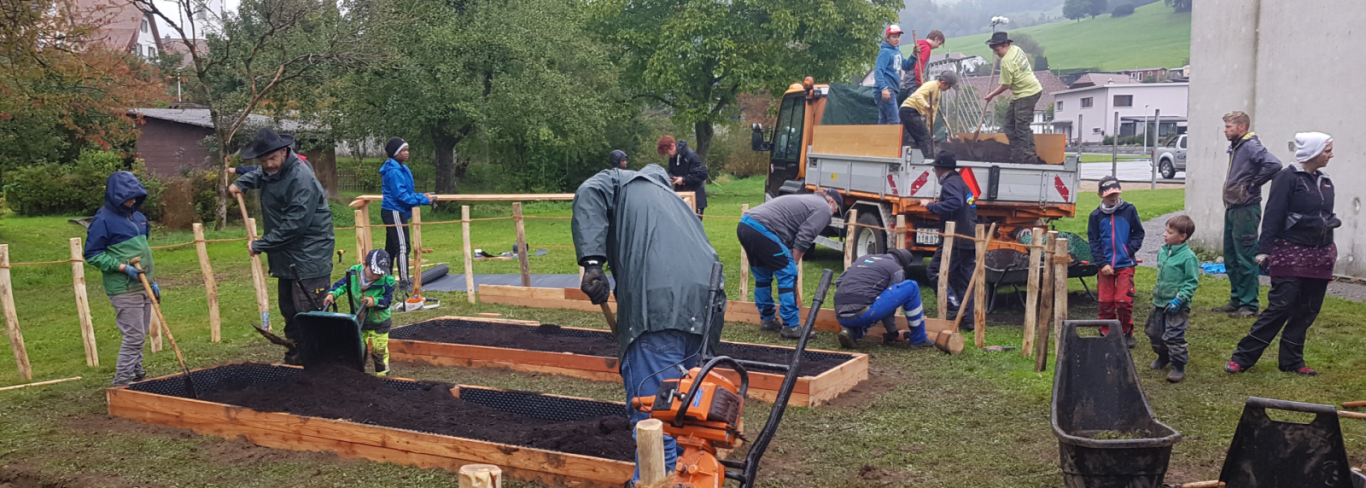 Laborversuch Schulgarten - BNE-Garten-Labor